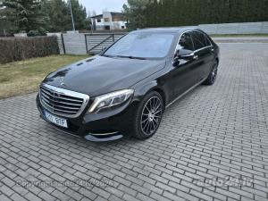 Melns Mercedes-Benz S-Class 2017 Tallina, ar dzinēja tilpumu 4.70 L un nobraukumu 75 tūkst. km par 44900 €, foto  vietnē AUTOMOTO.COM.LV