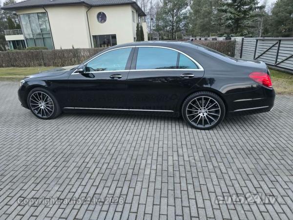 Melns Mercedes-Benz S-Class 2017 Tallina, ar dzinēja tilpumu 4.70 L un nobraukumu 75 tūkst. km par 44900 €, foto 3 vietnē AUTOMOTO.COM.LV