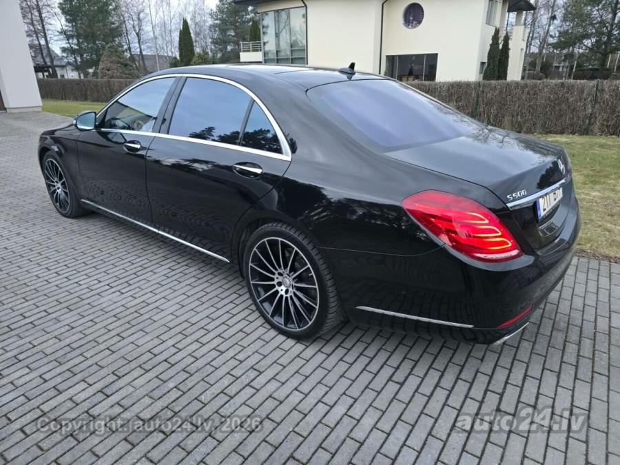 Melns Mercedes-Benz S-Class 2017 Tallina, ar dzinēja tilpumu 4.70 L un nobraukumu 75 tūkst. km par 44900 €, foto 4 vietnē AUTOMOTO.COM.LV