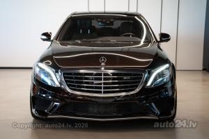 Black Mercedes-Benz S-Class 2017 in Tallinn, with an engine capacity of 4.00 L and mileage of 50 thousand km for 67731 €, photo 10 on AUTOMOTO.COM.LV