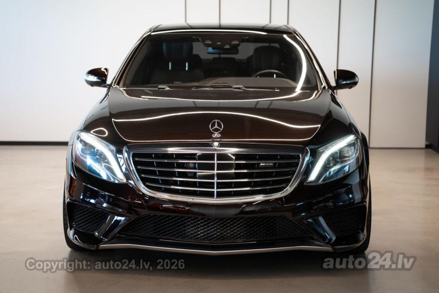 Black Mercedes-Benz S-Class 2017 in Tallinn, with an engine capacity of 4.00 L and mileage of 50 thousand km for 67731 €, photo 10 on AUTOMOTO.COM.LV