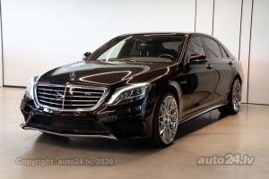 Black Mercedes-Benz S-Class 2017 in Tallinn, with an engine capacity of 4.00 L and mileage of 50 thousand km for 67731 €, photo 12 on AUTOMOTO.COM.LV