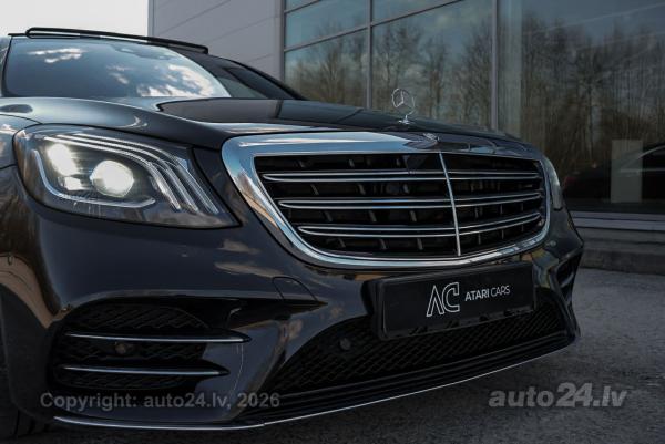 Black Mercedes-Benz S-Class 2017 in Tallinn, with an engine capacity of 3.00 L and mileage of 150 thousand km for 46900 €, photo 1 on AUTOMOTO.COM.LV