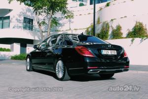 Black Mercedes-Benz S-Class 2017 in Tallinn, with an engine capacity of 3.00 L and mileage of 130 thousand km for 40920 €, photo 3 on AUTOMOTO.COM.LV