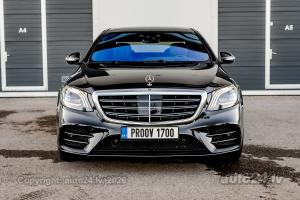 Black Mercedes-Benz S-Class 2017 in Parnu, with an engine capacity of 4.00 L and mileage of 161 thousand km for 43999 €, photo 3 on AUTOMOTO.COM.LV
