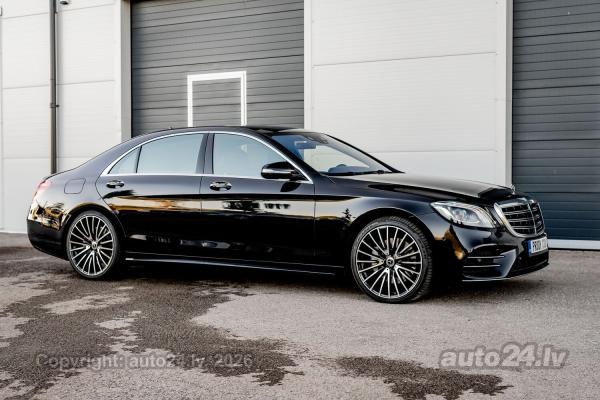 Melns Mercedes-Benz S-Class 2017 Pērnava, ar dzinēja tilpumu 4.00 L un nobraukumu 161 tūkst. km par 43999 €, foto 4 vietnē AUTOMOTO.COM.LV