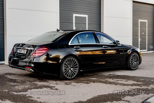 Melns Mercedes-Benz S-Class 2017 Pērnava, ar dzinēja tilpumu 4.00 L un nobraukumu 161 tūkst. km par 43999 €, foto 6 vietnē AUTOMOTO.COM.LV