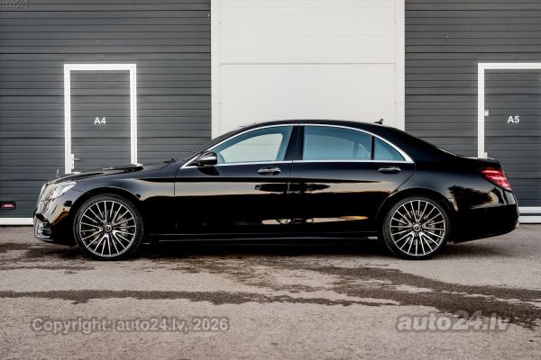 Melns Mercedes-Benz S-Class 2017 Pērnava, ar dzinēja tilpumu 4.00 L un nobraukumu 161 tūkst. km par 43999 €, foto 7 vietnē AUTOMOTO.COM.LV