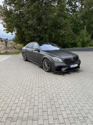 Black Mercedes-Benz S-Class 2017 in Tallinn, with an engine capacity of 2.90 L and mileage of 190 thousand km for 49000 €, photo  on AUTOMOTO.COM.LV