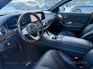 Black Mercedes-Benz S-Class 2018 in Tallinn, with an engine capacity of 2.90 L and mileage of 85 thousand km for 46990 €, photo 9 on AUTOMOTO.COM.LV