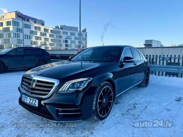 Melns Mercedes-Benz S-Class 2018 Tallina, ar dzinēja tilpumu 2.90 L un nobraukumu 85 tūkst. km par 46990 €, foto 2 vietnē AUTOMOTO.COM.LV