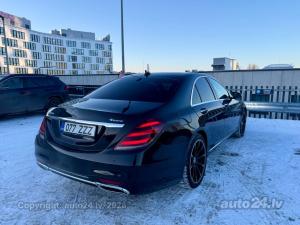 Black Mercedes-Benz S-Class 2018 in Tallinn, with an engine capacity of 2.90 L and mileage of 85 thousand km for 46990 €, photo 8 on AUTOMOTO.COM.LV