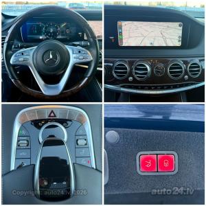 Black Mercedes-Benz S-Class 2018 in Tallinn, with an engine capacity of 2.90 L and mileage of 85 thousand km for 46990 €, photo 16 on AUTOMOTO.COM.LV
