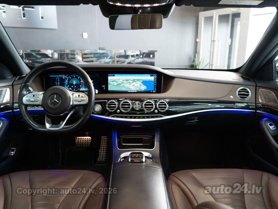 Melns Mercedes-Benz S-Class 2018 Tallina, ar dzinēja tilpumu 2.90 L un nobraukumu 126 tūkst. km par 45900 €, foto 9 vietnē AUTOMOTO.COM.LV