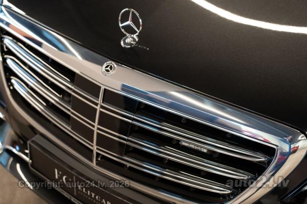 Black Mercedes-Benz S-Class 2018 in Tallinn, with an engine capacity of 4.00 L and mileage of 63 thousand km for 80000 €, photo 9 on AUTOMOTO.COM.LV