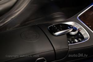 Black Mercedes-Benz S-Class 2018 in Tallinn, with an engine capacity of 4.00 L and mileage of 63 thousand km for 80000 €, photo 21 on AUTOMOTO.COM.LV