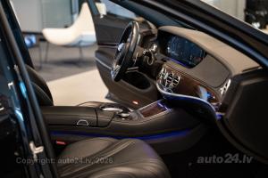Black Mercedes-Benz S-Class 2018 in Tallinn, with an engine capacity of 4.00 L and mileage of 63 thousand km for 80000 €, photo 23 on AUTOMOTO.COM.LV