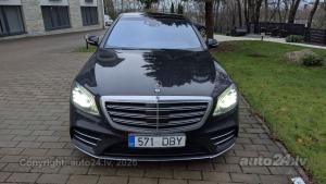 Black Mercedes-Benz S-Class 2018 in Tallinn, with an engine capacity of 3.00 L and mileage of 187 thousand km for 48999 €, photo 11 on AUTOMOTO.COM.LV