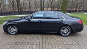 Black Mercedes-Benz S-Class 2018 in Tallinn, with an engine capacity of 3.00 L and mileage of 187 thousand km for 48999 €, photo 15 on AUTOMOTO.COM.LV