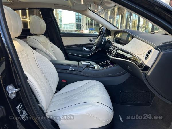 Black Mercedes-Benz S-Class 2019 in Tallinn, with an engine capacity of 2.90 L and mileage of 161 thousand km for 49900 €, photo 11 on AUTOMOTO.COM.LV