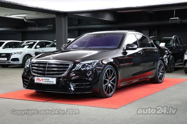 Melns Mercedes-Benz S-Class 2019 Tallina, ar dzinēja tilpumu 4.00 L un nobraukumu 162 tūkst. km par 42995 €, foto 3 vietnē AUTOMOTO.COM.LV