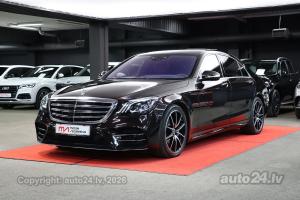 Melns Mercedes-Benz S-Class 2019 Tallina, ar dzinēja tilpumu 4.00 L un nobraukumu 162 tūkst. km par 42995 €, foto 3 vietnē AUTOMOTO.COM.LV
