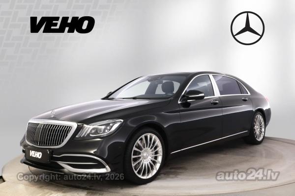 Melns Mercedes-Benz S-Class 2019 Tallina, ar dzinēja tilpumu 4.00 L un nobraukumu 69 tūkst. km par 83900 €, foto 1 vietnē AUTOMOTO.COM.LV