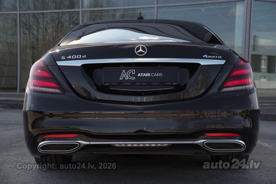 Black Mercedes-Benz S-Class 2019 in Tallinn, with an engine capacity of 2.90 L and mileage of 149 thousand km for 49500 €, photo 14 on AUTOMOTO.COM.LV