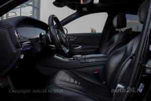 Black Mercedes-Benz S-Class 2019 in Tallinn, with an engine capacity of 2.90 L and mileage of 149 thousand km for 49500 €, photo 20 on AUTOMOTO.COM.LV