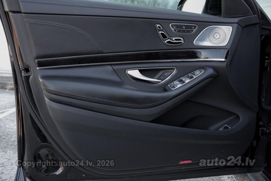 Black Mercedes-Benz S-Class 2019 in Tallinn, with an engine capacity of 2.90 L and mileage of 149 thousand km for 49500 €, photo 21 on AUTOMOTO.COM.LV