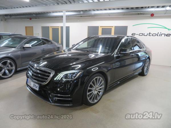 Black Mercedes-Benz S-Class 2019 in Tallinn, with an engine capacity of 3.00 L and mileage of 150 thousand km for 38000 €, photo 1 on AUTOMOTO.COM.LV