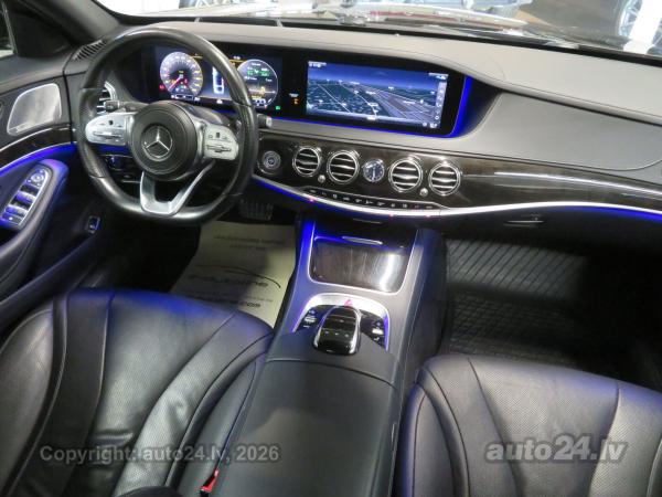 Black Mercedes-Benz S-Class 2019 in Tallinn, with an engine capacity of 3.00 L and mileage of 150 thousand km for 38000 €, photo 3 on AUTOMOTO.COM.LV