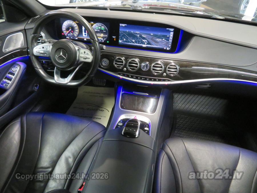 Black Mercedes-Benz S-Class 2019 in Tallinn, with an engine capacity of 3.00 L and mileage of 150 thousand km for 38000 €, photo 4 on AUTOMOTO.COM.LV
