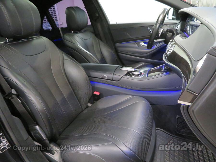 Black Mercedes-Benz S-Class 2019 in Tallinn, with an engine capacity of 3.00 L and mileage of 150 thousand km for 38000 €, photo 5 on AUTOMOTO.COM.LV