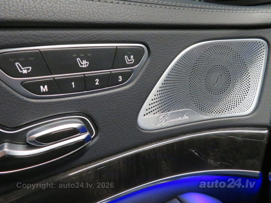 Black Mercedes-Benz S-Class 2019 in Tallinn, with an engine capacity of 3.00 L and mileage of 150 thousand km for 38000 €, photo 11 on AUTOMOTO.COM.LV