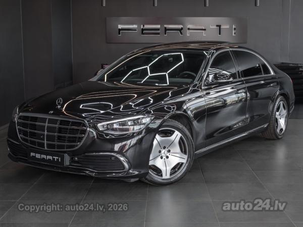 Melns Mercedes-Benz S-Class 2020 Tallina, ar dzinēja tilpumu 3.00 L un nobraukumu 93 tūkst. km par 74900 €, foto 1 vietnē AUTOMOTO.COM.LV