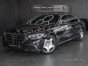 Black Mercedes-Benz S-Class 2020 in Tallinn, with an engine capacity of 3.00 L and mileage of 93 thousand km for 74900 €, photo  on AUTOMOTO.COM.LV