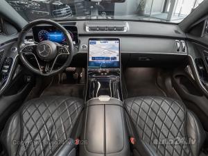 Black Mercedes-Benz S-Class 2020 in Tallinn, with an engine capacity of 3.00 L and mileage of 93 thousand km for 74900 €, photo 10 on AUTOMOTO.COM.LV