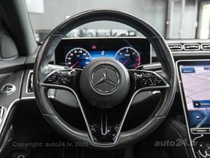 Black Mercedes-Benz S-Class 2020 in Tallinn, with an engine capacity of 3.00 L and mileage of 93 thousand km for 74900 €, photo 11 on AUTOMOTO.COM.LV