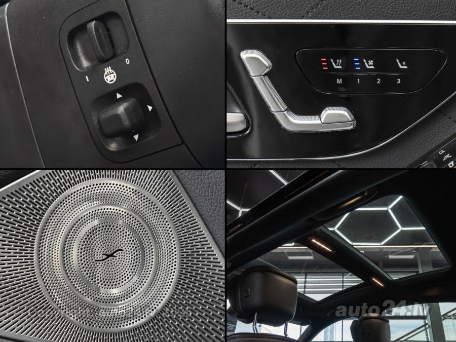 Black Mercedes-Benz S-Class 2020 in Tallinn, with an engine capacity of 3.00 L and mileage of 93 thousand km for 74900 €, photo 15 on AUTOMOTO.COM.LV