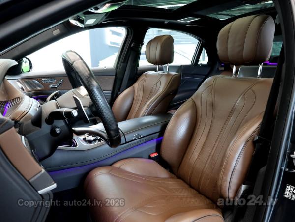 Melns Mercedes-Benz S-Class 2020 Tallina, ar dzinēja tilpumu 2.93 L un nobraukumu 156 tūkst. km par 41900 €, foto 10 vietnē AUTOMOTO.COM.LV