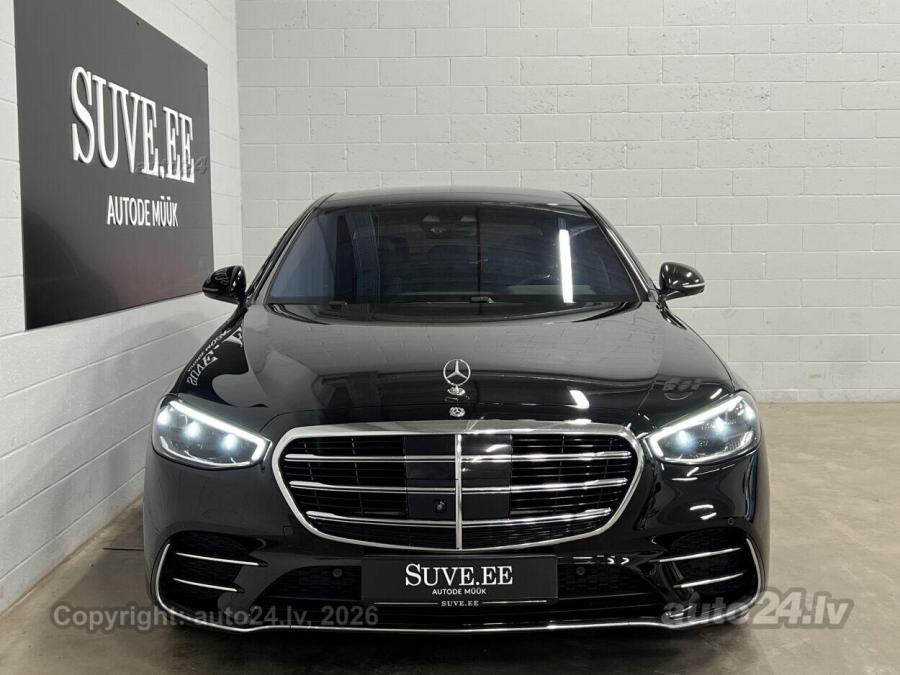 Melns Mercedes-Benz S-Class 2021 Tallina, ar dzinēja tilpumu 3.00 L un nobraukumu 133 tūkst. km par 79995 €, foto 3 vietnē AUTOMOTO.COM.LV