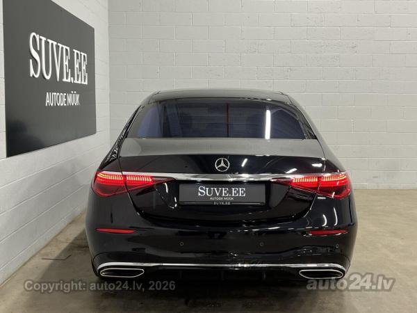 Black Mercedes-Benz S-Class 2021 in Tallinn, with an engine capacity of 3.00 L and mileage of 133 thousand km for 79995 €, photo 9 on AUTOMOTO.COM.LV