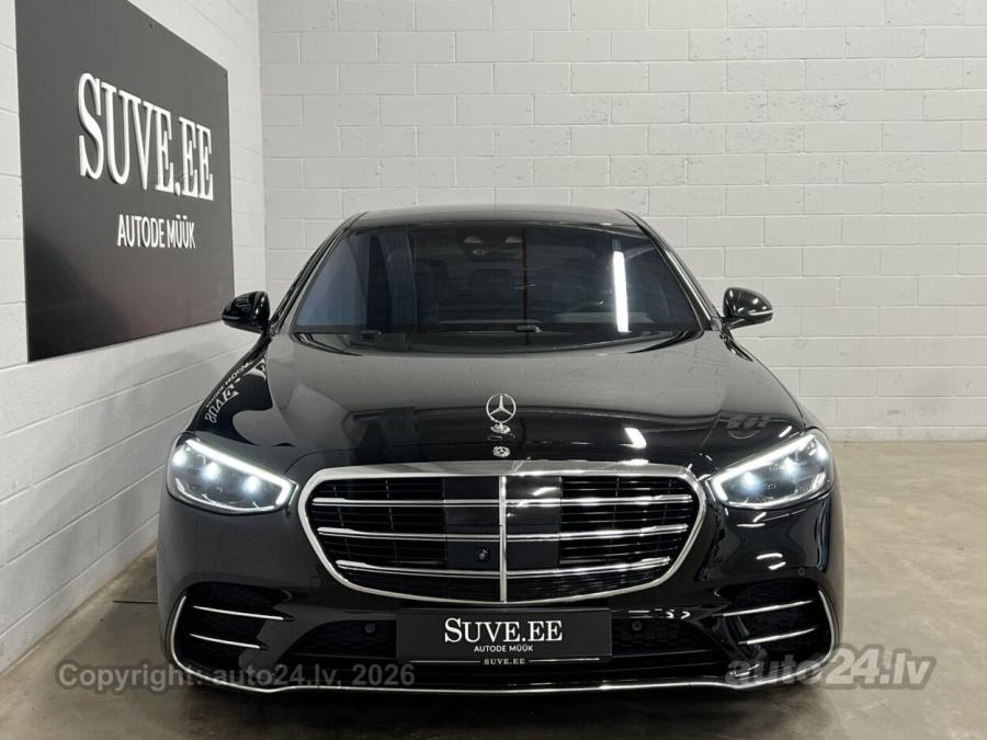Melns Mercedes-Benz S-Class 2021 Tallina, ar dzinēja tilpumu 3.00 L un nobraukumu 133 tūkst. km par 79995 €, foto 3 vietnē AUTOMOTO.COM.LV