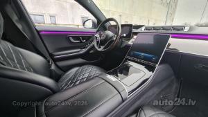 Black Mercedes-Benz S-Class 2021 in Tallinn, with an engine capacity of 2.90 L and mileage of 89 thousand km for 85500 €, photo 12 on AUTOMOTO.COM.LV