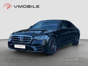 Melns Mercedes-Benz S-Class 2021 Rīga, ar dzinēja tilpumu 3.00 L un nobraukumu 33 tūkst. km par 91900 €, foto  vietnē AUTOMOTO.COM.LV