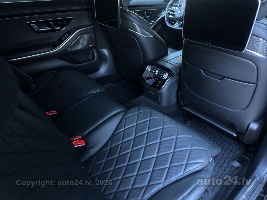 Melns Mercedes-Benz S-Class 2021 Rīga, ar dzinēja tilpumu 3.00 L un nobraukumu 33 tūkst. km par 91900 €, foto 13 vietnē AUTOMOTO.COM.LV