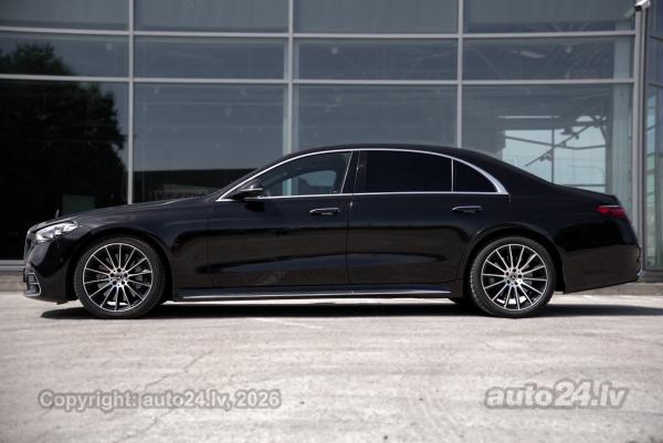 Black Mercedes-Benz S-Class 2021 in Tallinn, with an engine capacity of 2.90 L and mileage of 120 thousand km for 79900 €, photo 5 on AUTOMOTO.COM.LV