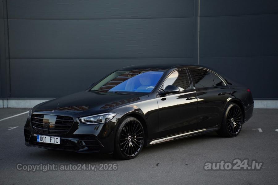 Melns Mercedes-Benz S-Class 2021 Tallina, ar dzinēja tilpumu 3.00 L un nobraukumu 56 tūkst. km par 74990 €, foto 3 vietnē AUTOMOTO.COM.LV