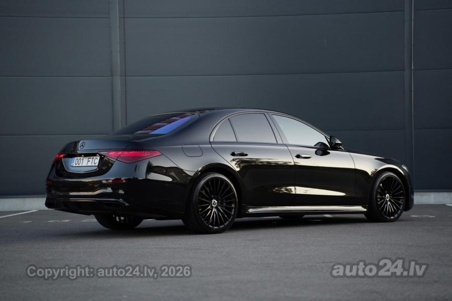 Melns Mercedes-Benz S-Class 2021 Tallina, ar dzinēja tilpumu 3.00 L un nobraukumu 56 tūkst. km par 74990 €, foto 9 vietnē AUTOMOTO.COM.LV